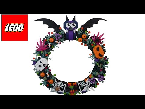 Lego Halloween Wreath 40825 Review