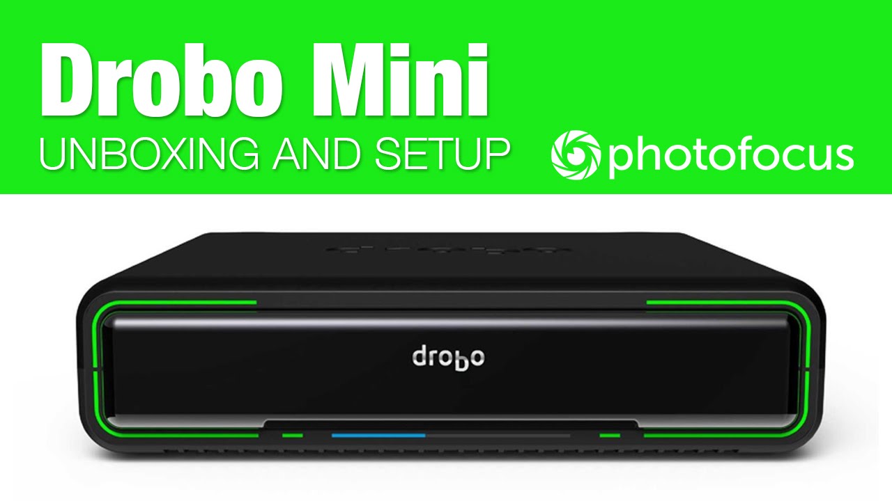 Drobo Mini Unboxing and Setup - YouTube
