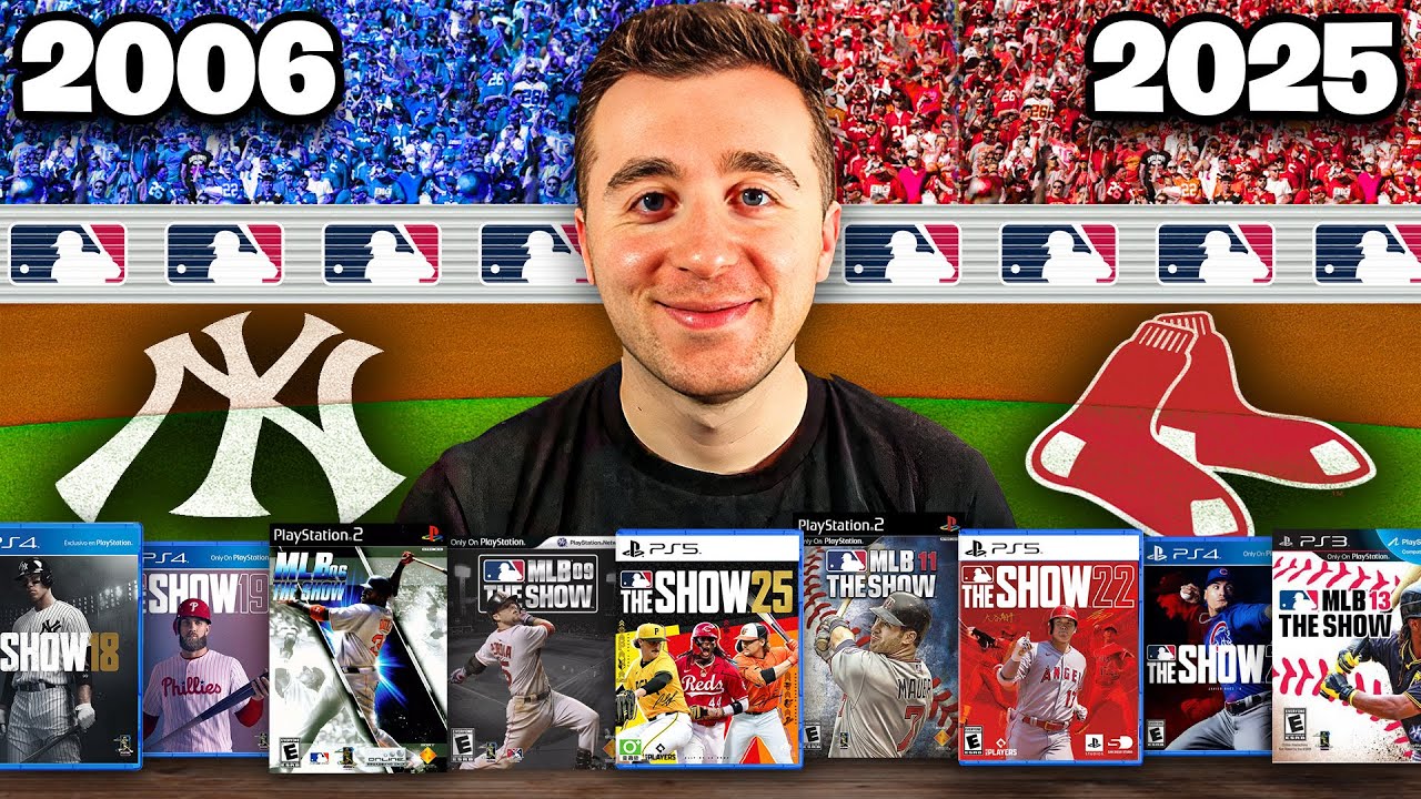I Played EVERY MLB The Show In One Video! - YouTube