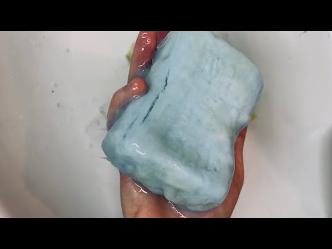ASMR SOAP🪵 размокшее мыло Антипятно/soaked anti-stain soap - YouTube
