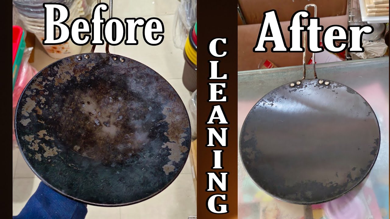 How To Clean Hard Anodized Tawa ? - YouTube