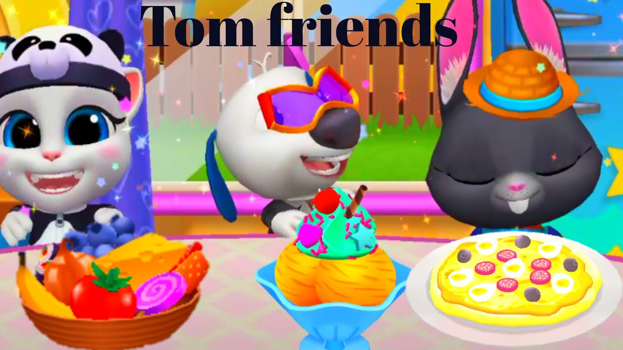 My Talking Tom and his friends cartoon gameplay part 324 - YouTube
