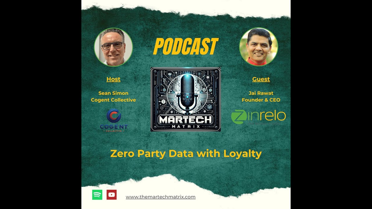 The MarTech Matrix with Zinrelo: Loyalty as a Data Play - YouTube