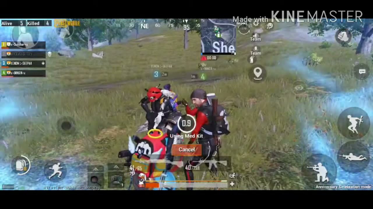 pubg mobile healing battle!! - YouTube