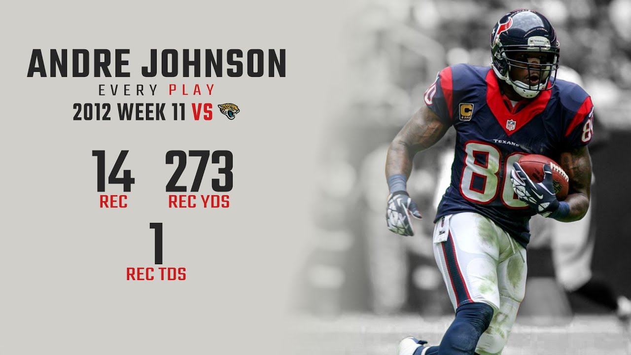 Andre Johnson: 273 Yards in Walk-Off Win vs Jacksonville Jaguars ...