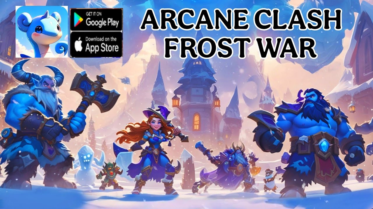 Arcane Clash: Frost War Gameplay - Strategy Game Android - YouTube