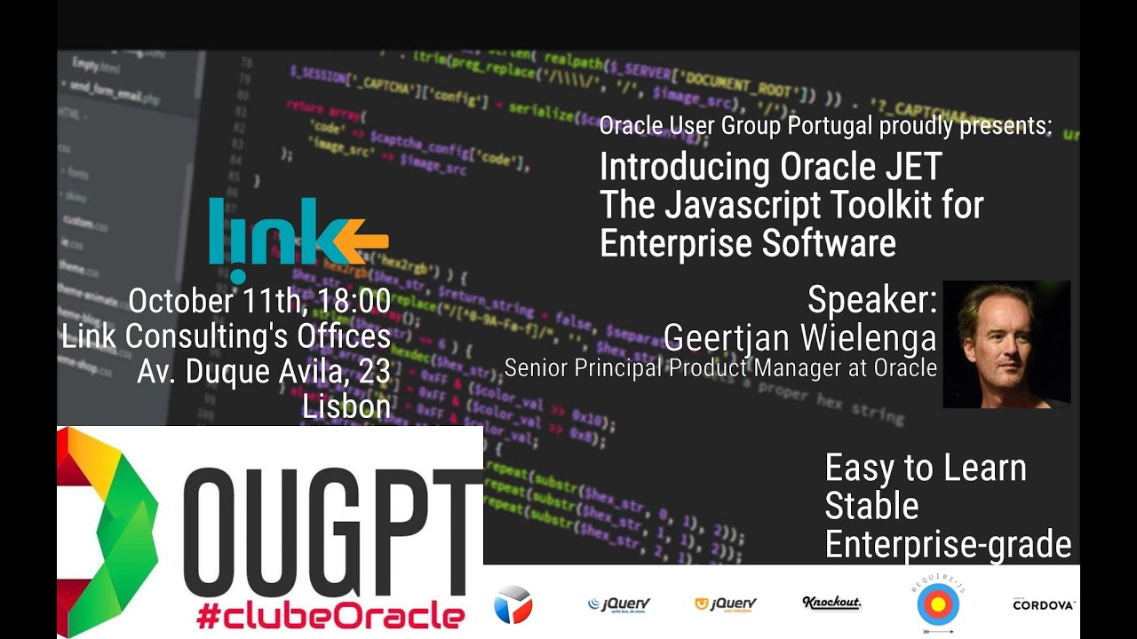 Oracle Dev Meetups 1 - Introducing Oracle JET, The Javascript Toolkit for Enterprise Software ...