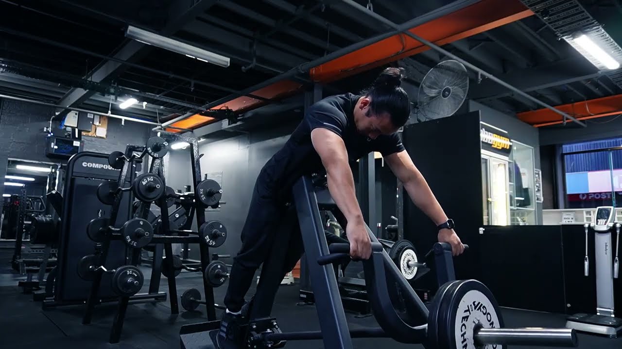 Chest Supported T-bar Row - YouTube