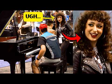 Amazon Driver Delivers SHOCKING Piano Skills To Everyone!!