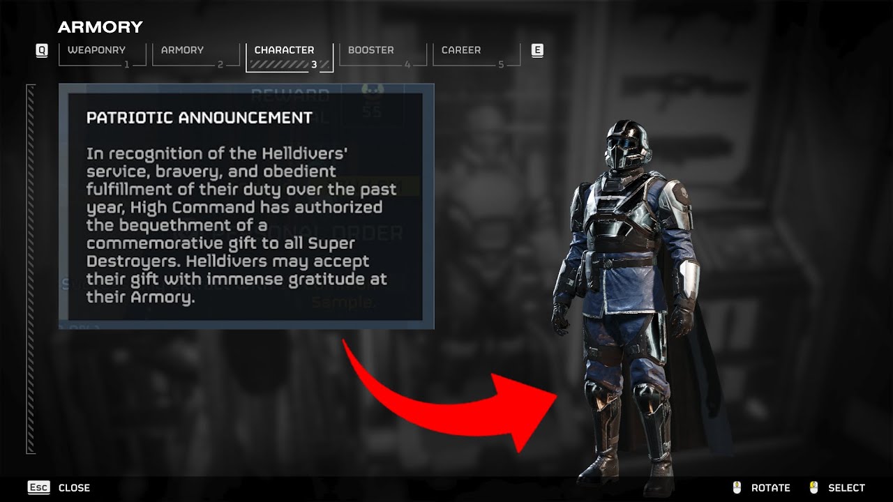 Helldivers 2 - Anniversary Armor Set and Cape - YouTube