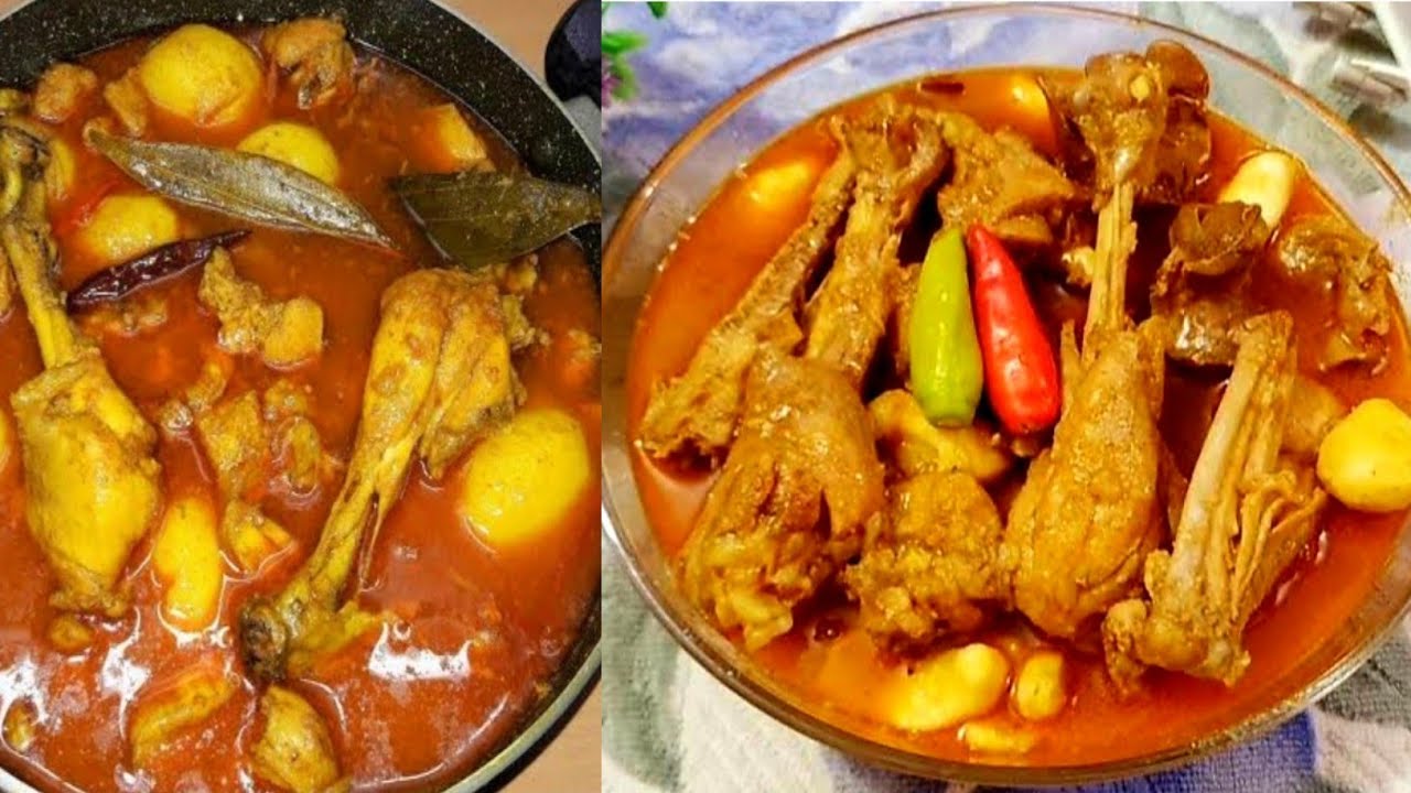 How To Cook Chicken Curry|Bengali style Chicken Curry Recipe|How To ...