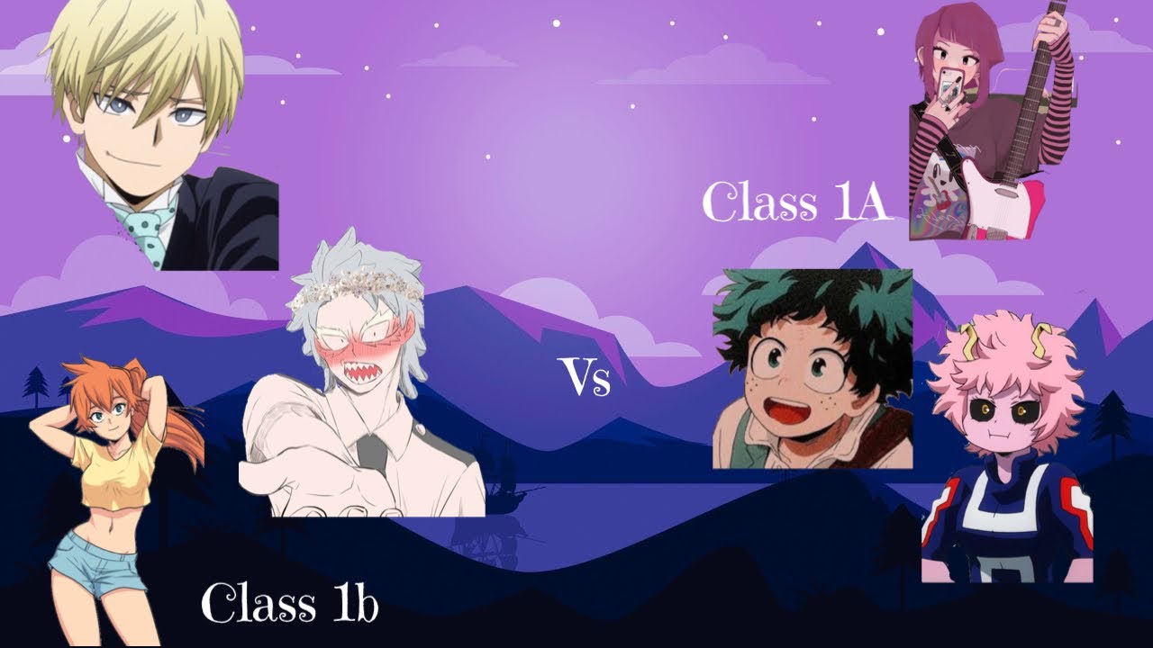 MHA/Bnha lyric prank it’s on class 1A vs class 1b - YouTube