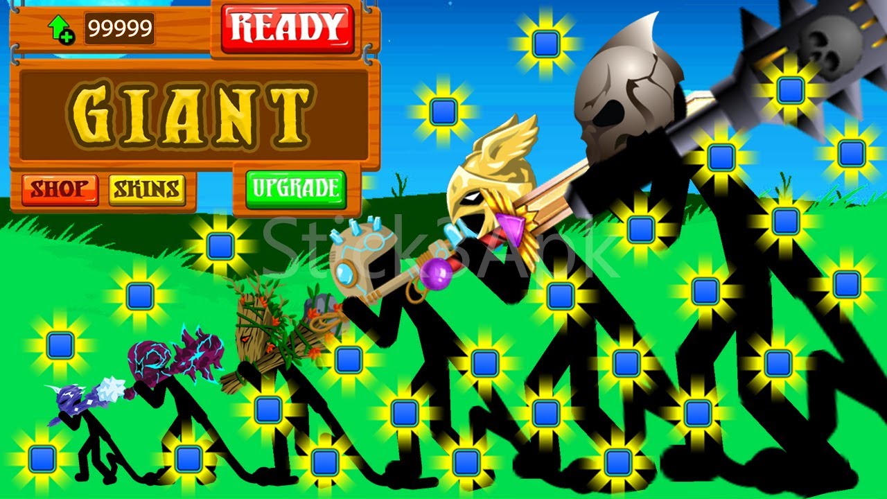 STICK FIGURE Unlocked, Upgraded MAX POWER OF GIANT VS FINAL BOSS ...