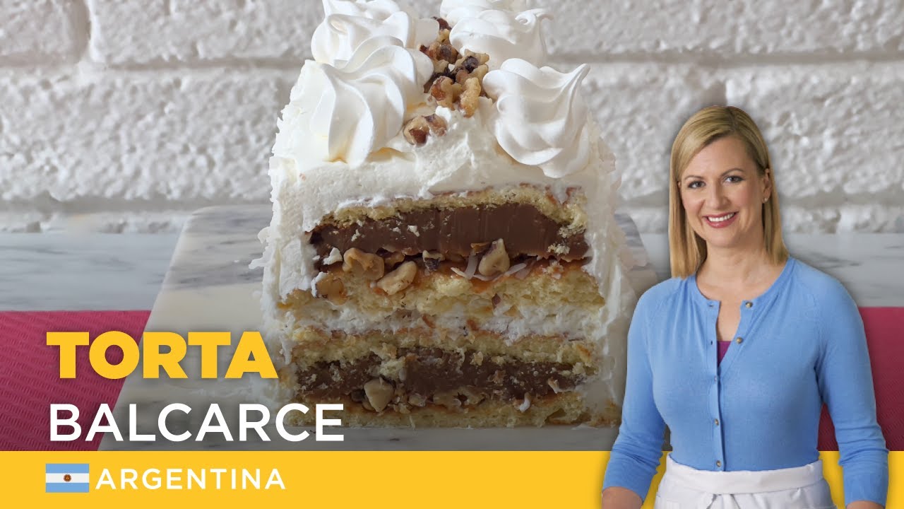 BALCARCE CAKE 🍰 DELICIOUS & EASY, a traditional dessert from ARGENTINA ...