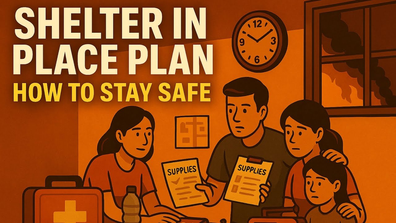 Shelter in Place Plan: How to Stay Safe at Home in Emergencies - YouTube