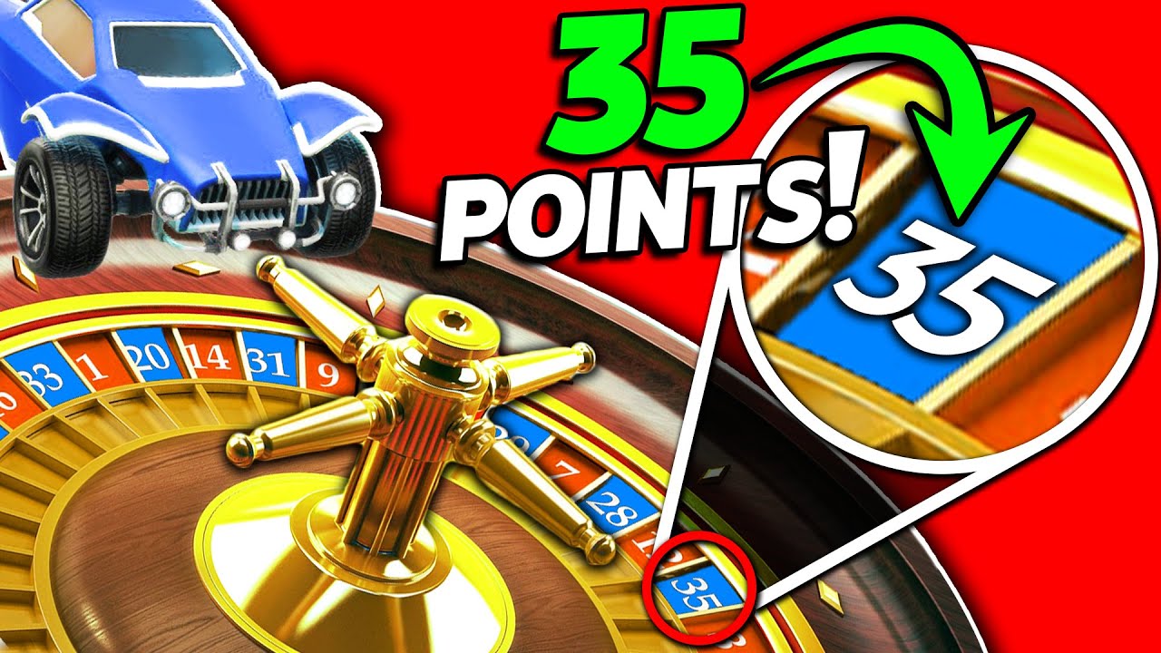 Rocket League, but we're on a GIANT ROULETTE TABLE - YouTube