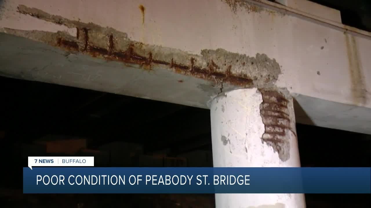 Closer look at Buffalo bridges in "poor" condition - YouTube