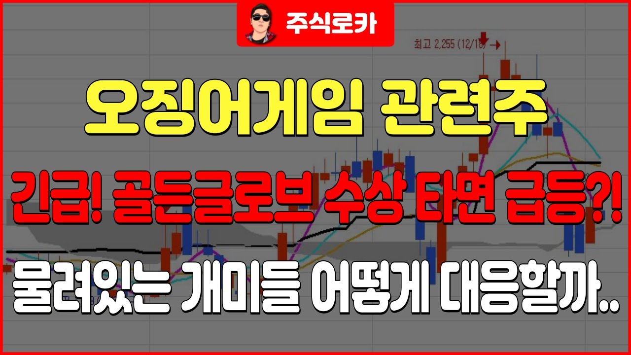 쇼박스 덱스터 위지윅스튜디오 주가전망 긴급 골든글로브 수상 타면 급등 물려있는 개미들 어떻게 대응할까 앞으로