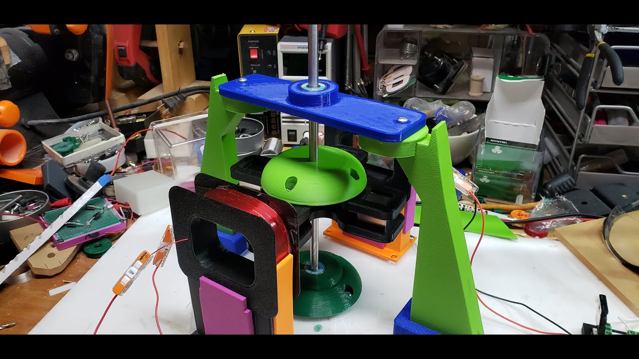 3D Printed Pulse New Pulse Motor Design - YouTube