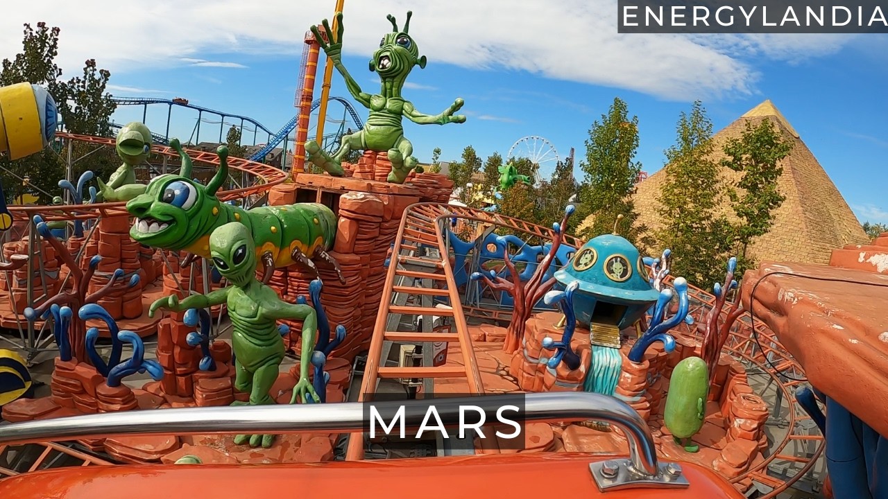 Mars | Energylandia | OnRide POV - Family Roller Coaster - YouTube