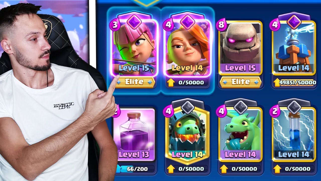 ΑΥΤΟ ΕΙΝΑΙ ΤΟ DECK MOY ΣΤΟ Clash Royale !! NoMercy - Games - YouTube