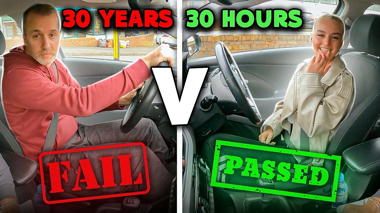 Qualified Driver (DAD) Fails But Learner Driver (DAUGHTER) Passes - YouTube