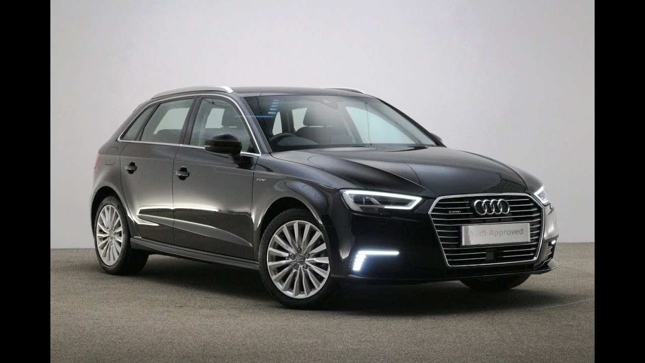 OY17XNR AUDI A3 SPORTBACK E-TRON BLACK 2017, Reading Audi - YouTube