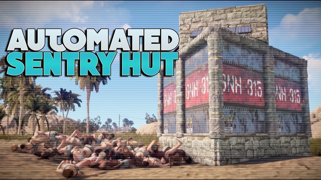 AUTOMATED SENTRY HUT DESIGN (rust) - YouTube