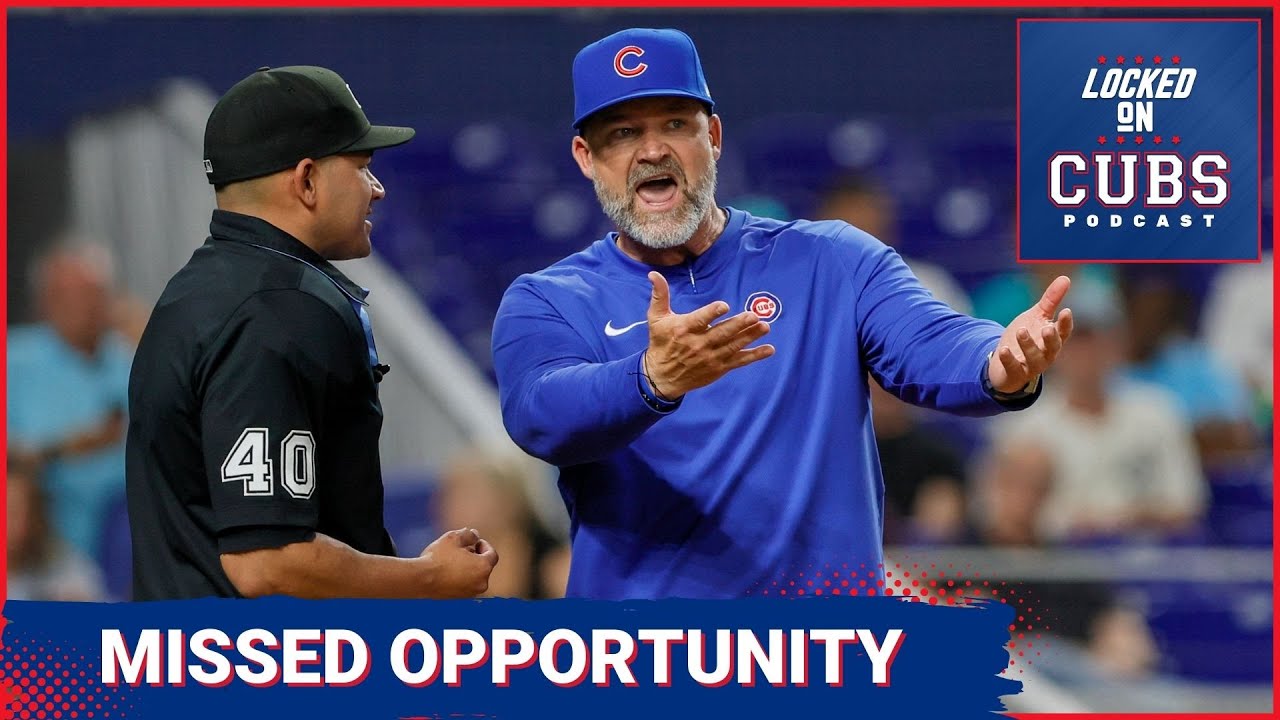 Chicago Cubs with ROUGH weekend in sweep to Marlins - YouTube