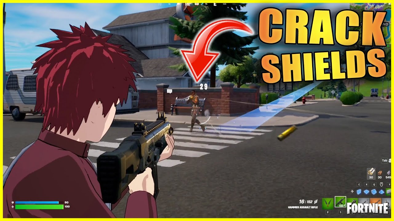 How to Crack opponents' shields [3] | Fortnite - Week 7 - YouTube