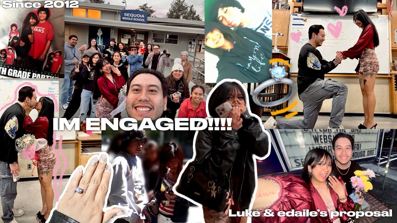 I got ENGAGED to the boy I had a crush on in middle school!! 13 YEARS ...