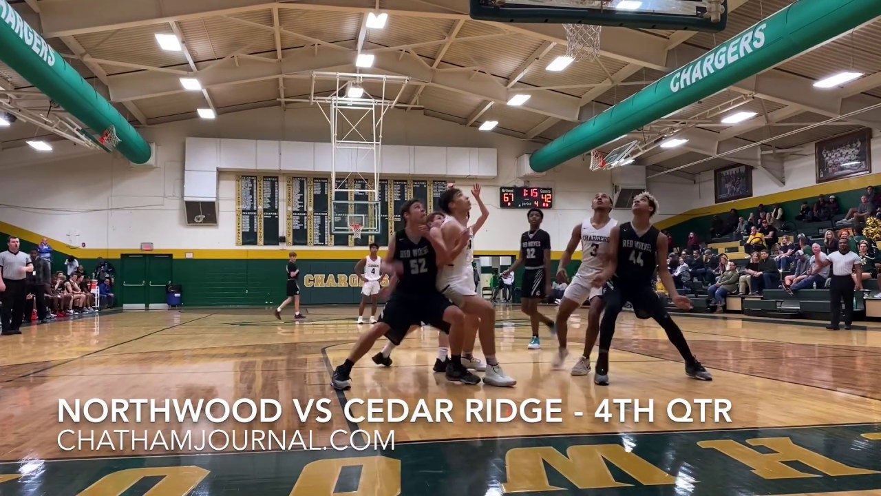 Northwood vs Cedar Ridge men's varsity basketball game 4th qtr - 12.17. ...