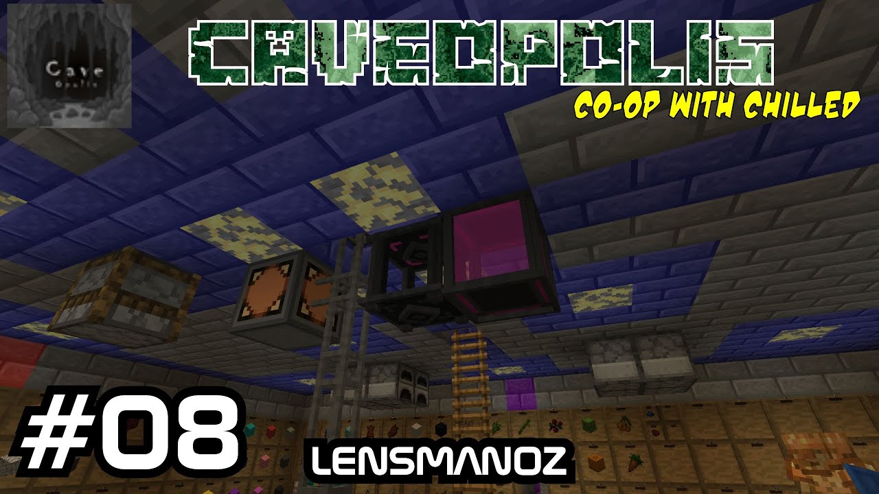 Minecraft Caveopolis - Ep 8 | Wireless Power and New Ores - YouTube