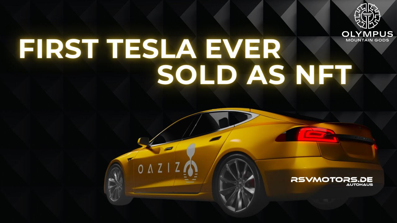 FIRST EVER TESLA SOLD AS NFT x RSVMOTORS - YouTube