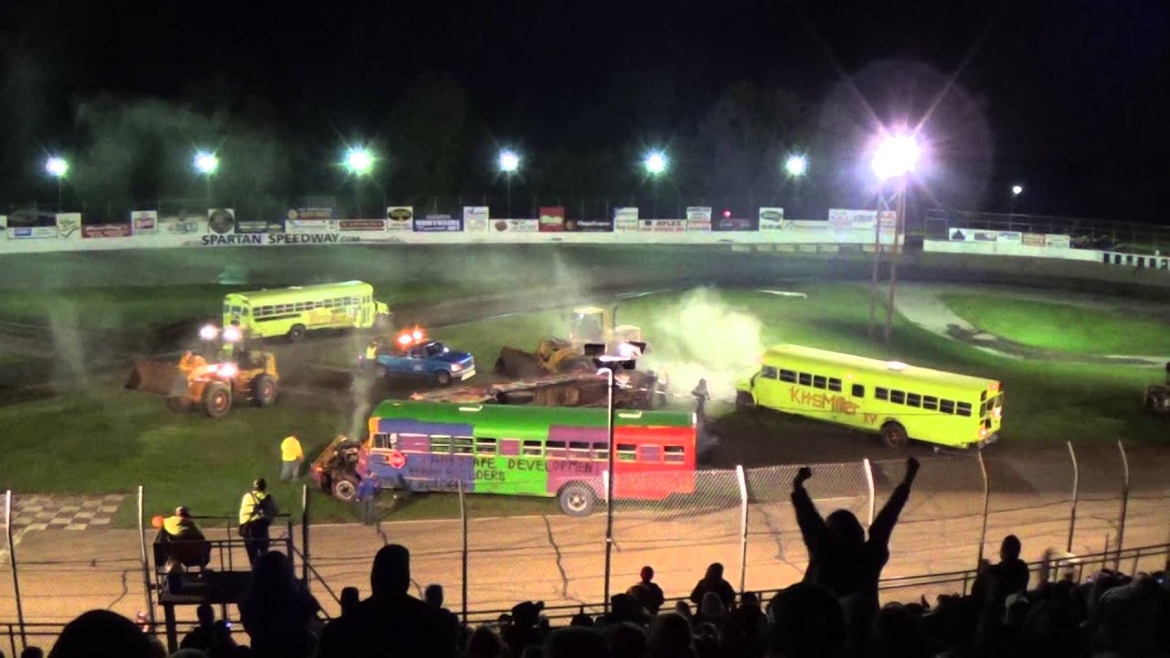 School Bus Figure 8 Races