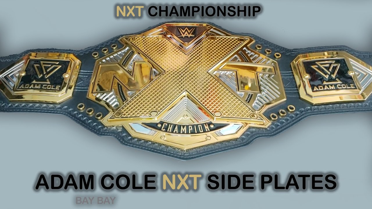 NXT Adam Cole Side Plates Review - YouTube