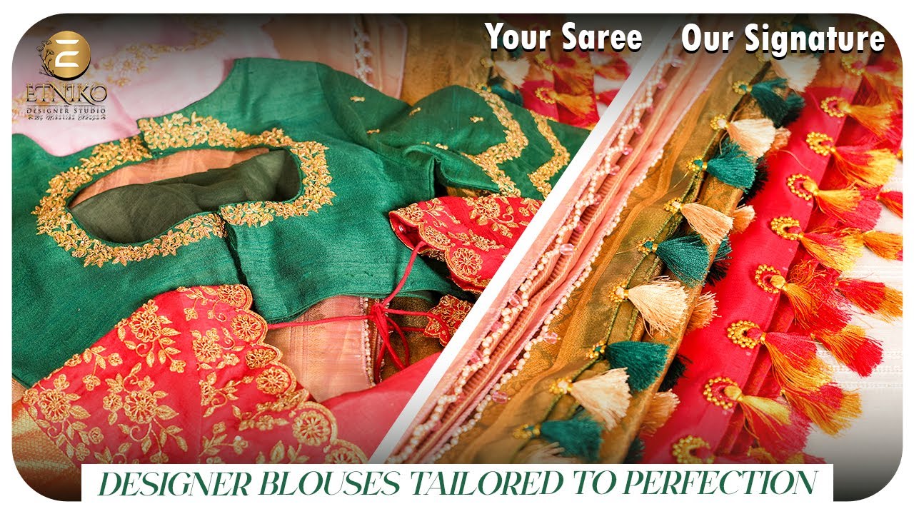 Best Designer Blouses | Customised Blouses | Etniko Designer Studio ...
