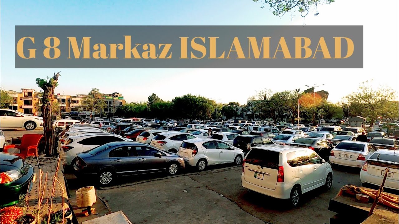 Islamabad G8 Markaz Showrooms | G8 Markaz Sunday Car Bazar | Islamabad ...
