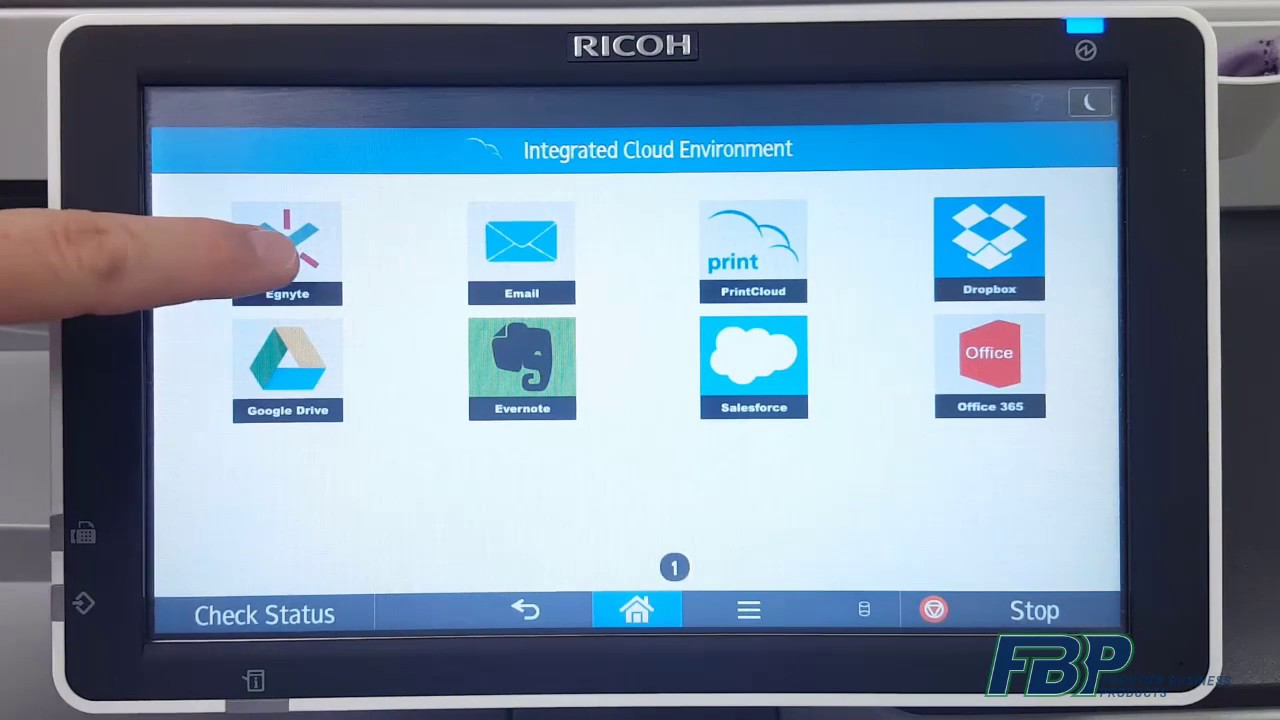 Ricoh ICE Scan to Egnyte - YouTube