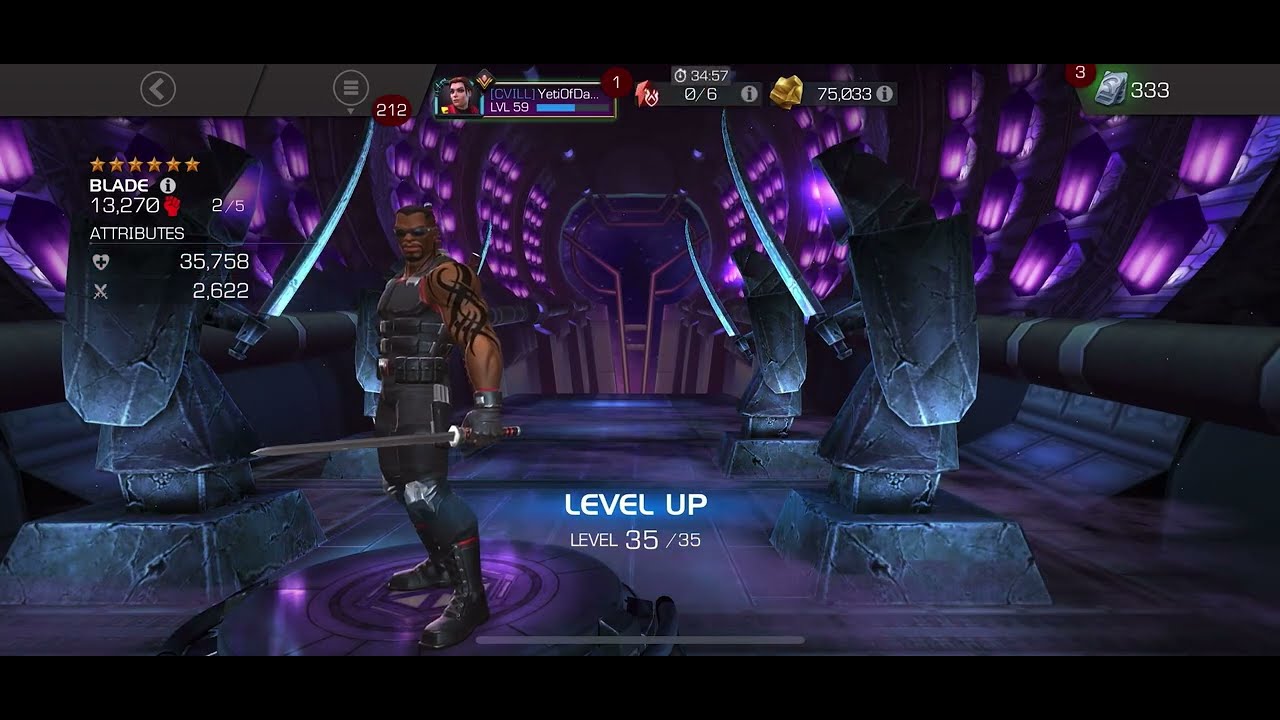 6 Star Blade goes to rank 2 unduped! Mcoc! P.S. gameplay coming soon ...