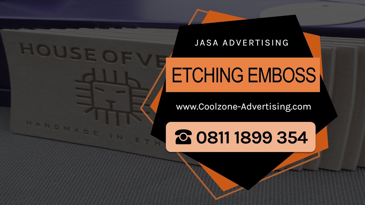 Jasa pembuatan Emboss (Teknik Etching): Logo, Stamp dlsb - YouTube