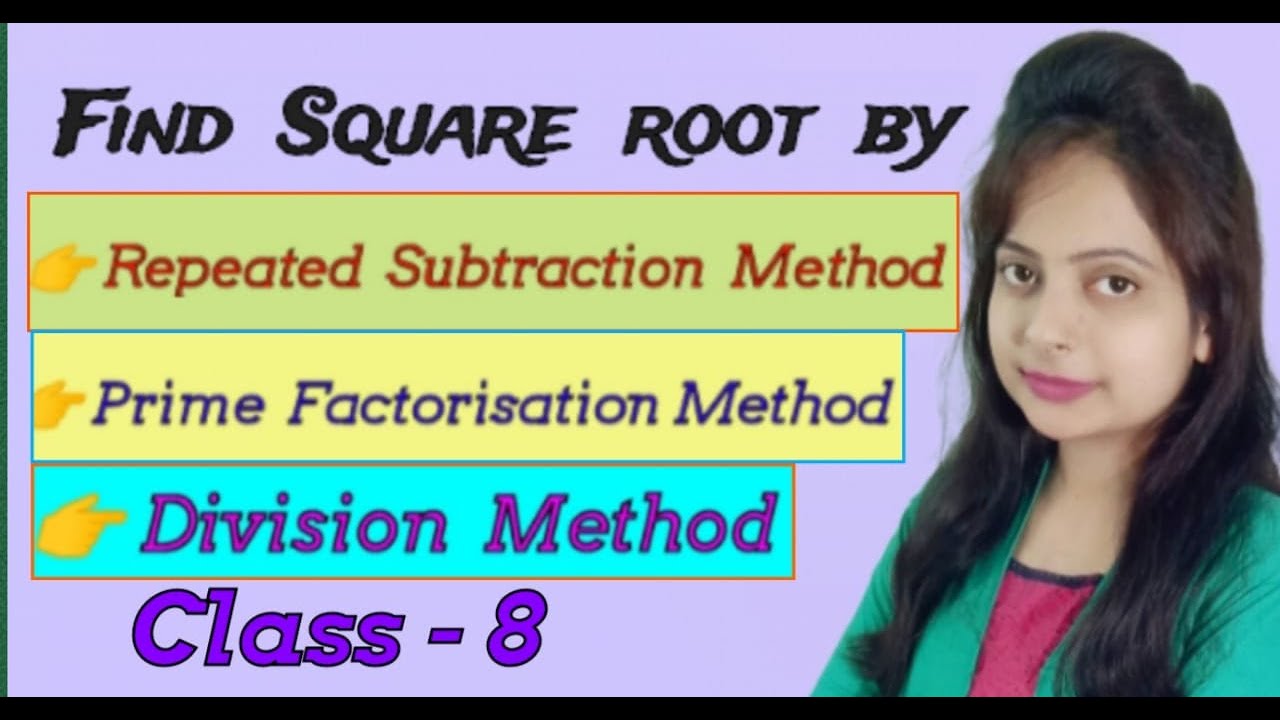 Squares And Square Roots !! Class-8th !! Chapter-3 !! Math - YouTube