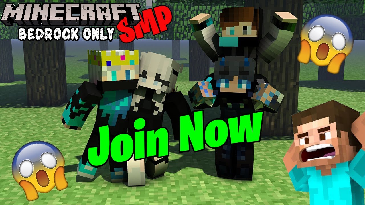 Minecraft Bedrock SMP Live Join Now 😍😎 - YouTube