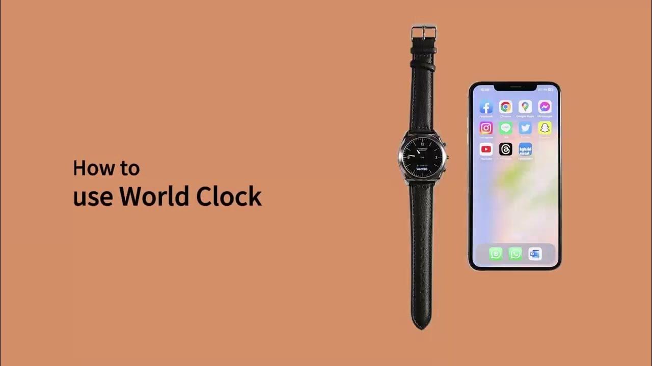 How to use World Clock - YouTube