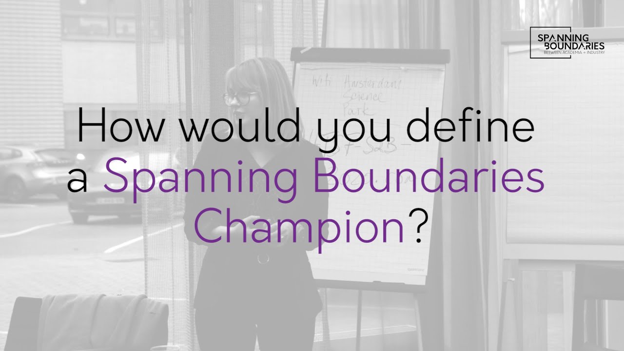 How would you define a Spanning Boundaries Champion? | Spanning Boundaries Project - YouTube