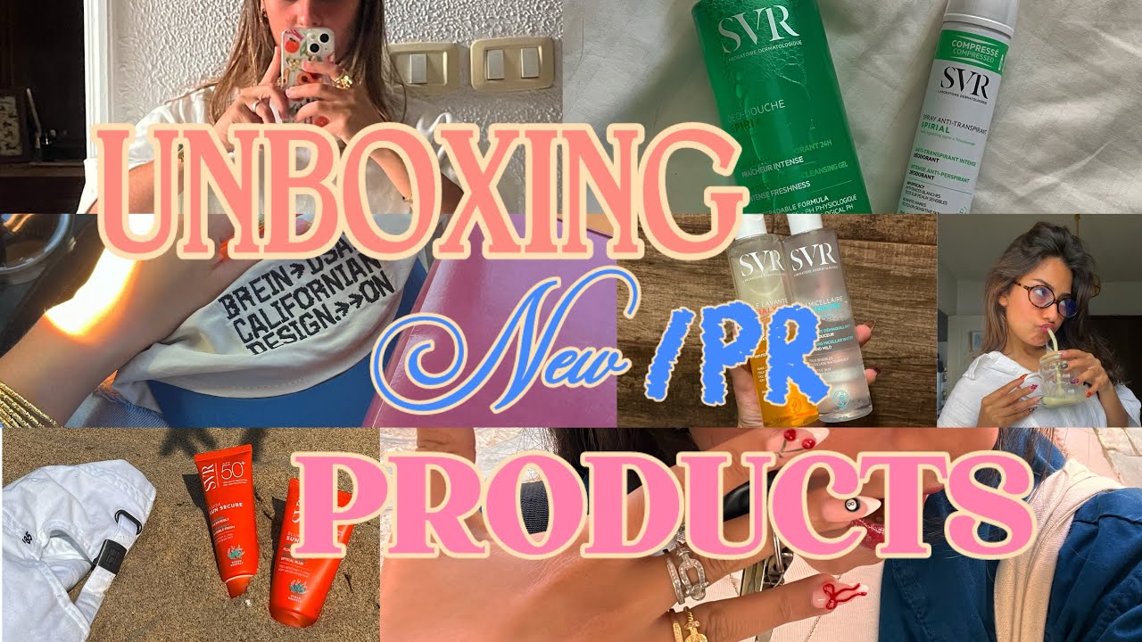 Unboxing PR packages discoveries & reviews. 💕💖 - YouTube