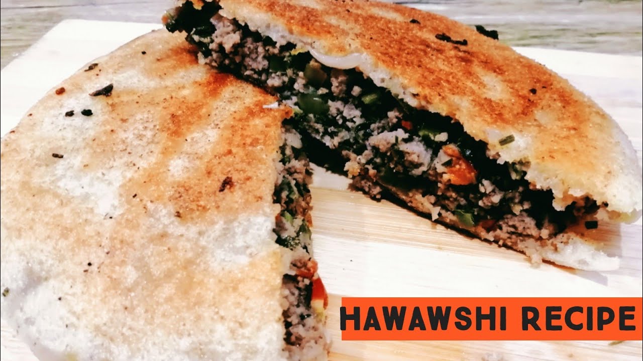 Hawawshi | Pita Bread Stuffed Ground Beef | Egyptian Sandwich - YouTube