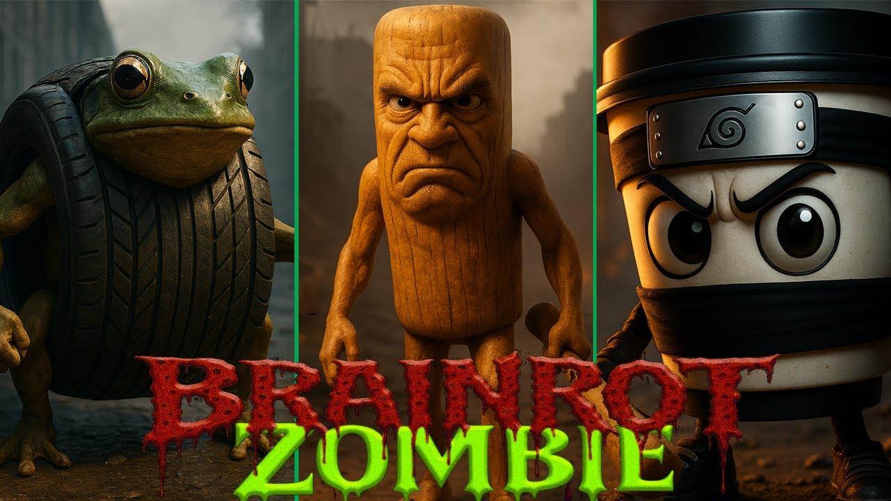 BRAINROT ZOMBIE: Help | Episode 18 | Official Music Video - YouTube
