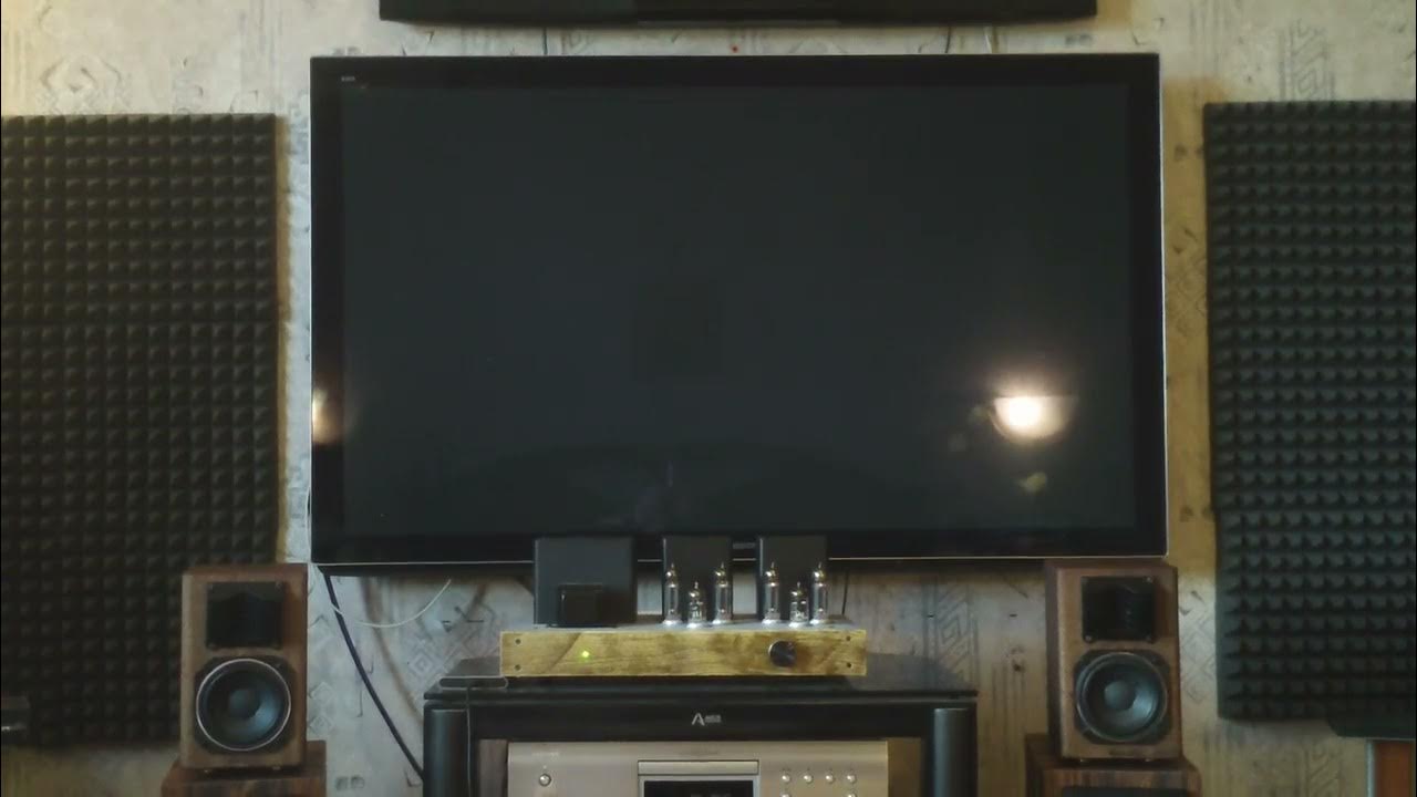 Играет 2х полосная акустика Fostex FW 100 + вЧ Mission. - YouTube