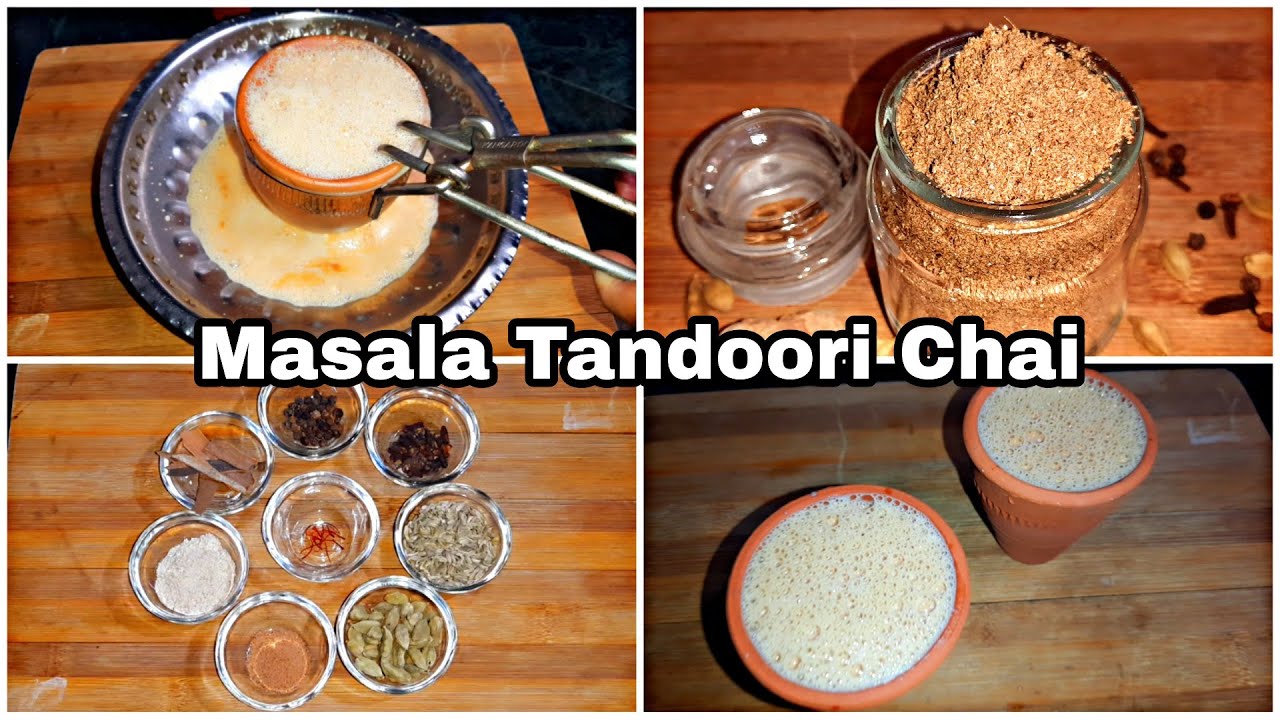 Masala Tandoori Chai | Homemade Tandoori Chai | Kullad Wali Tandoori ...